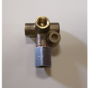 4 Way Brake Line Brass T | Metropolitan Parts
