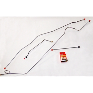 Stainless Steel Fuel Line Set | Metropolitan Parts