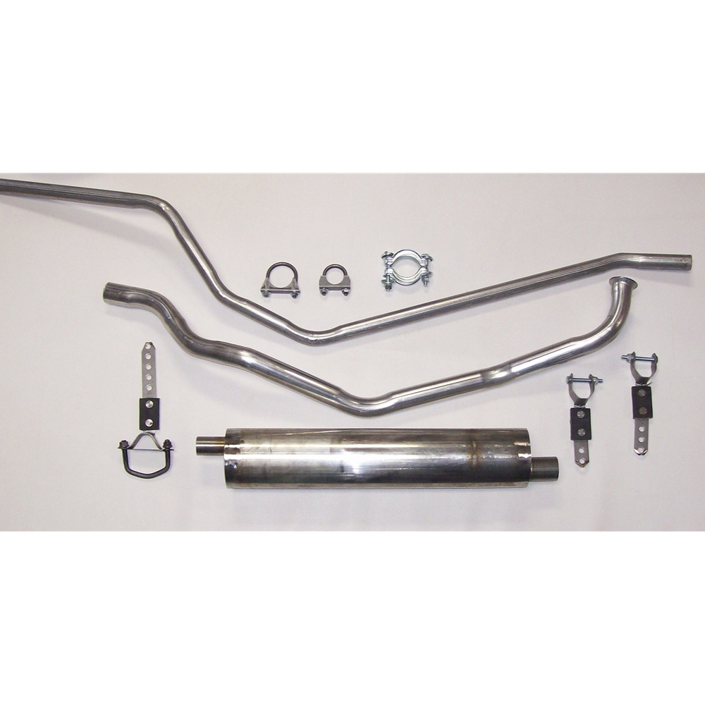 Late Stainless Steel Exhaust System Kit | Metropolitan Parts